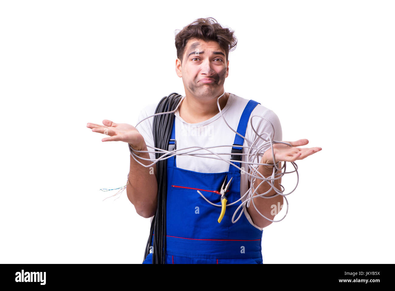 Engineer doing electrical safety hi-res stock photography and images ...