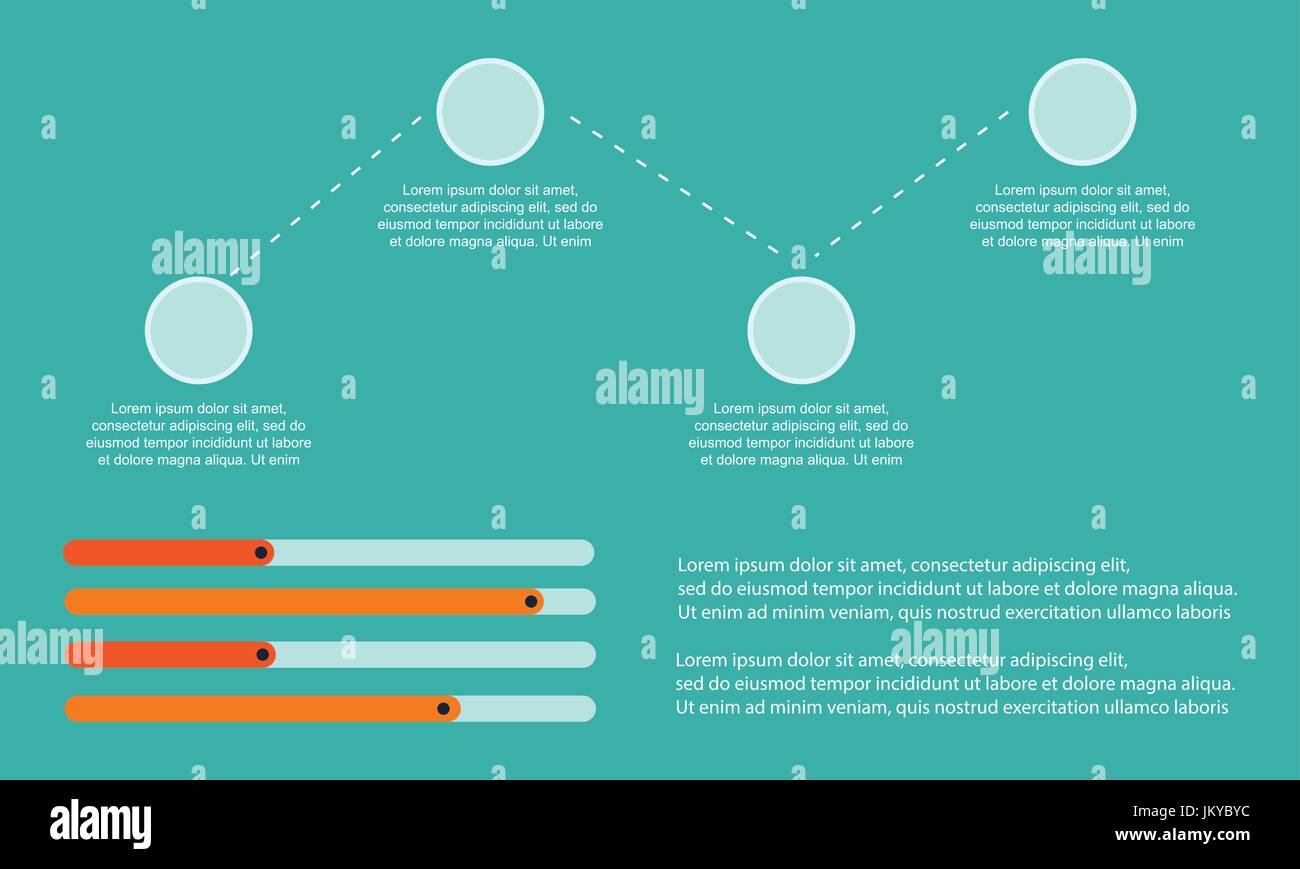 Step and graph business Infographic background Stock Vector Image & Art ...