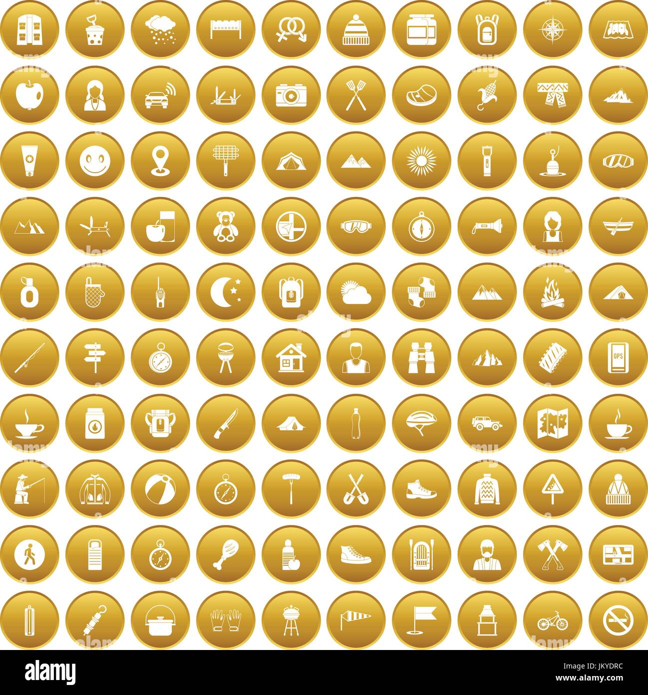 Camping gloves Stock Vector Images - Alamy