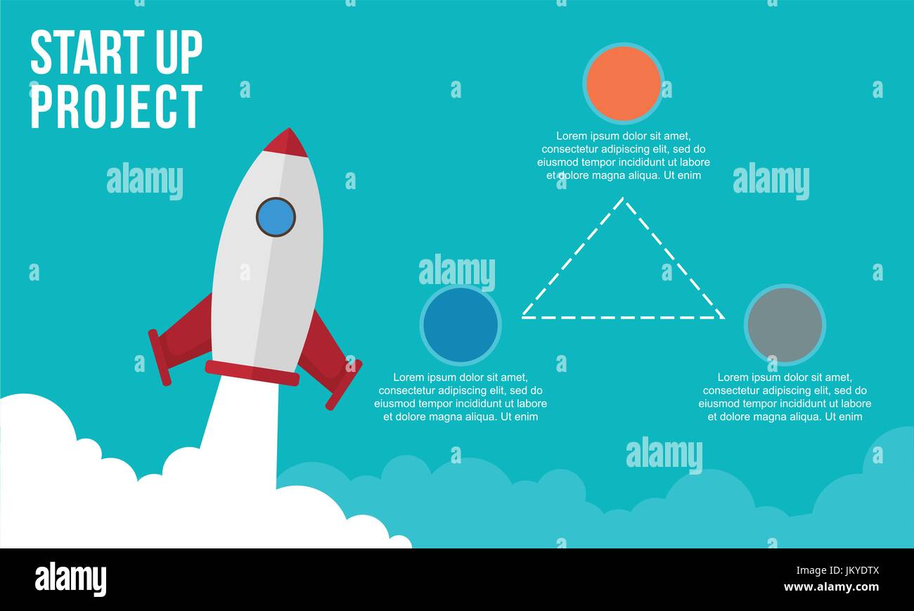 Start up concept business infographic collection Stock Vector Image ...