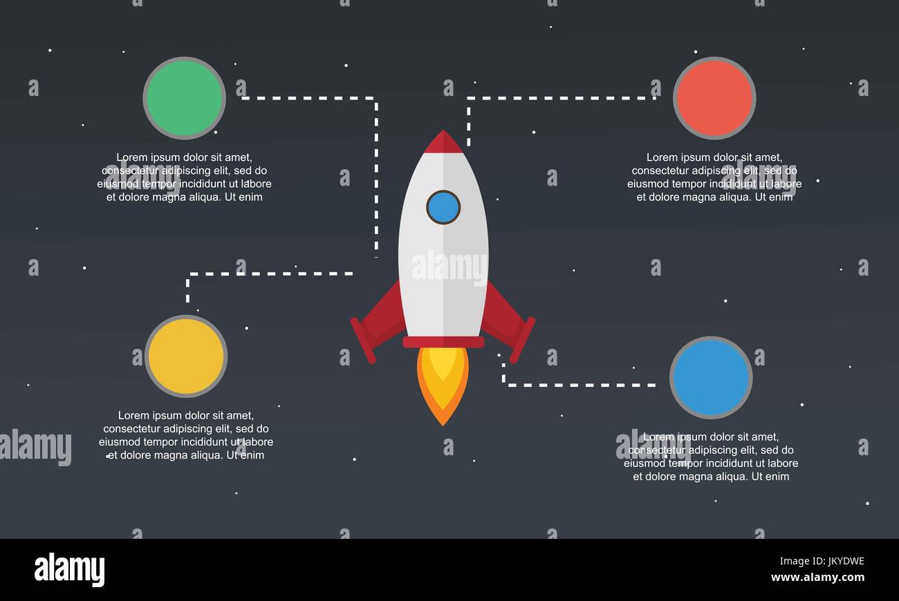 Start up element concept business infographic Stock Vector Image & Art ...