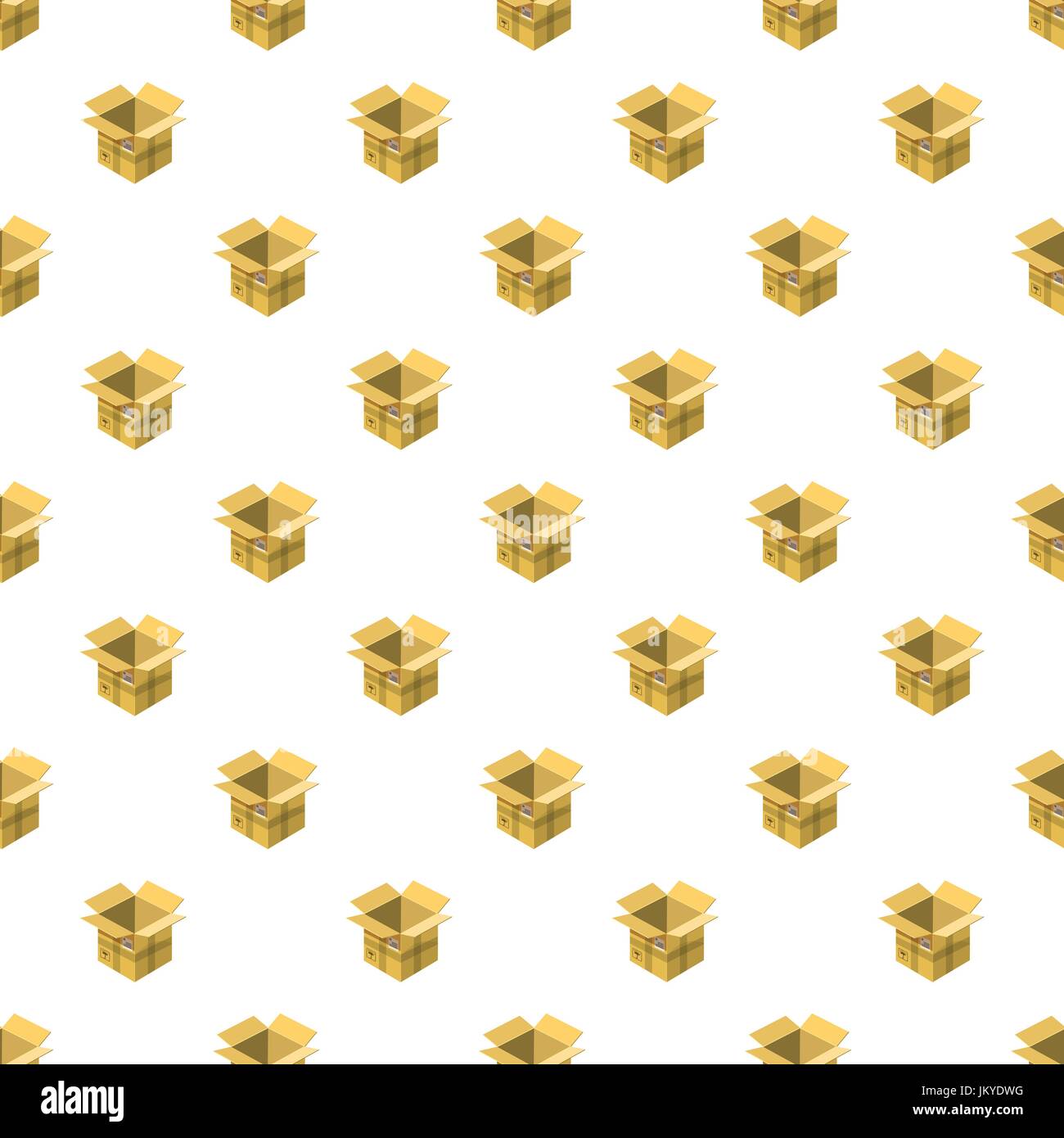 Open empty cardboard pattern Stock Vector Image & Art - Alamy