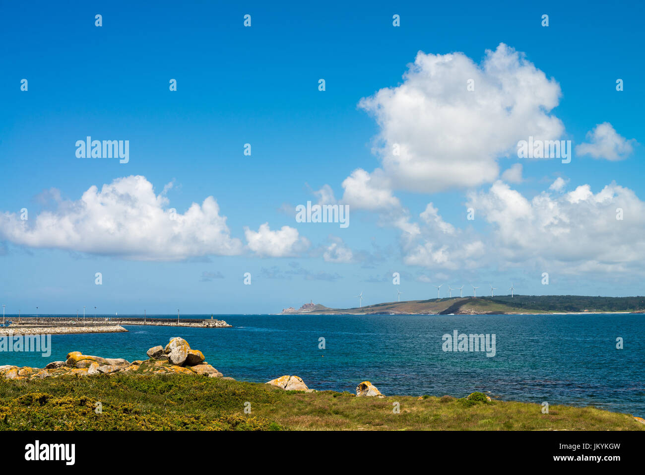 Coast of the Atlantic Ocean, Costa de la Muerte (Coast of Death), Muxía ...