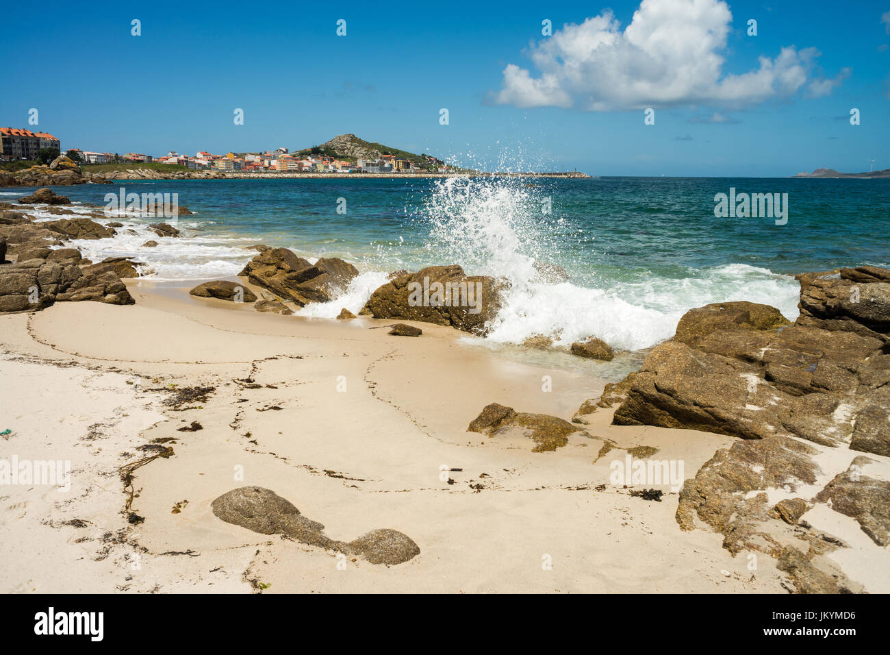 Coast of the Atlantic Ocean, Costa de la Muerte (Coast of Death), Muxía ...