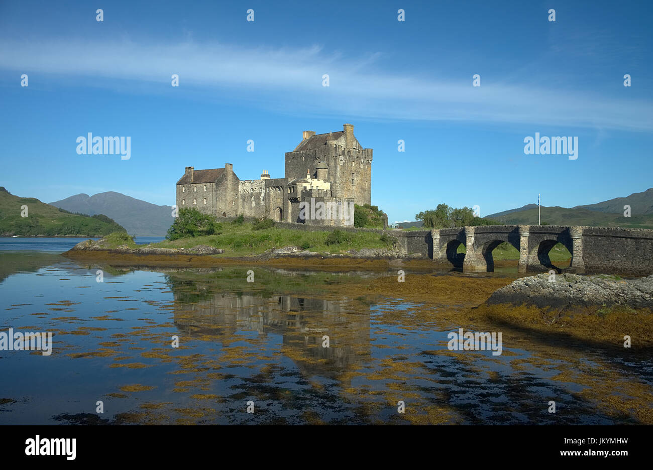 Eilean Donan Castle Kyle of Lochalsh Scotland Stock Photo - Alamy