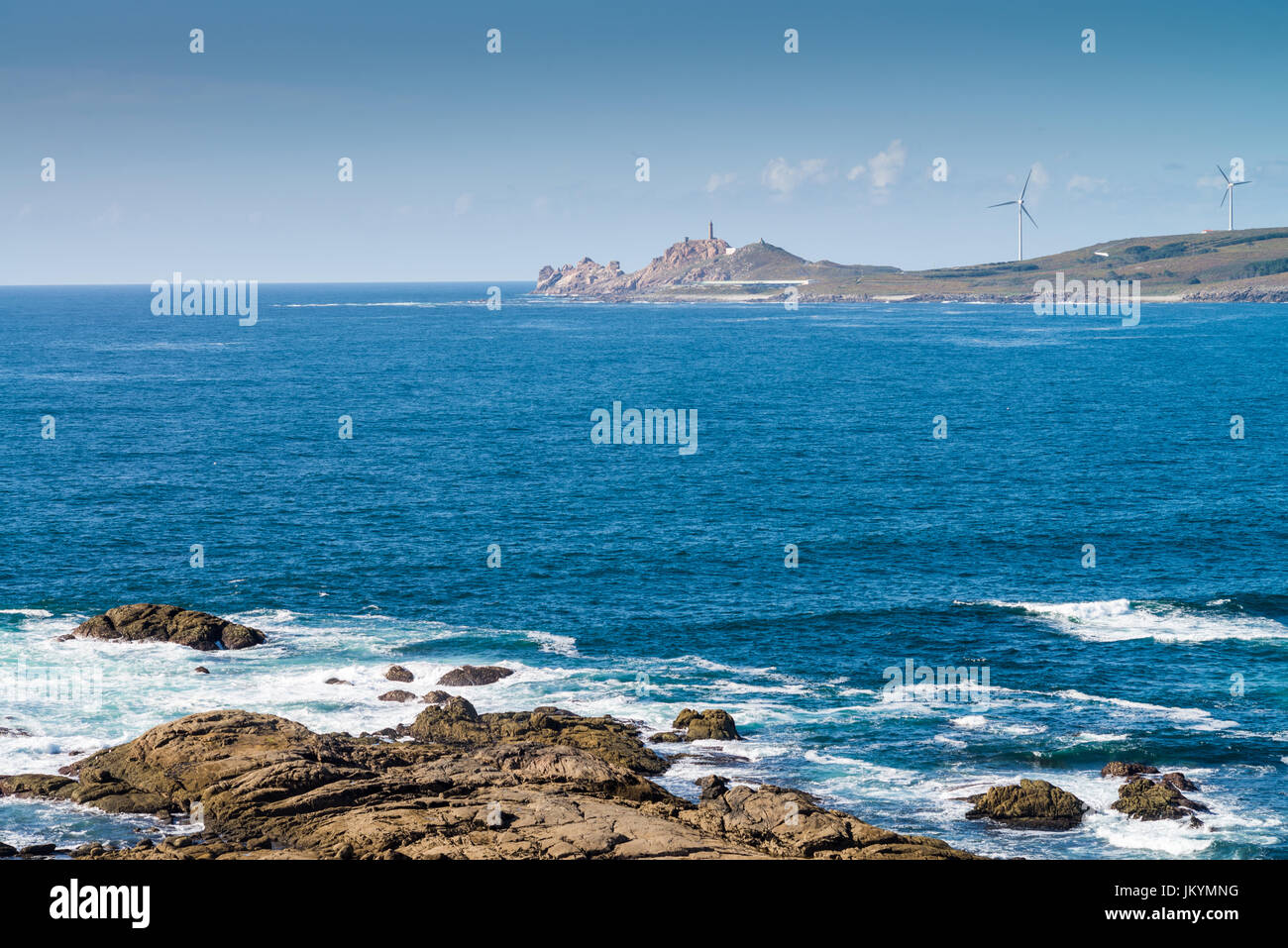 Coast of the Atlantic Ocean, Costa de la Muerte (Coast of Death), Muxía ...