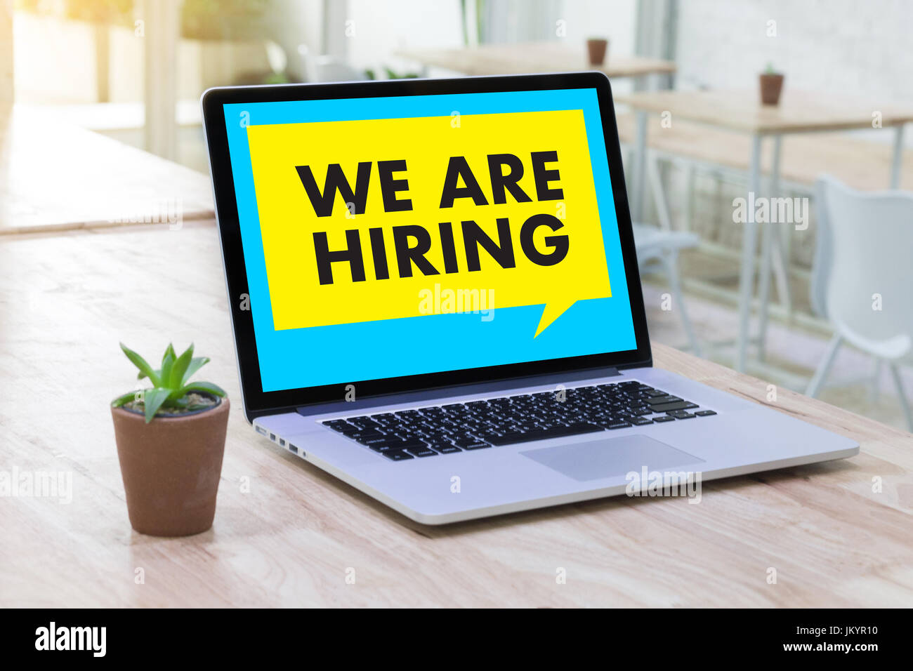 WE ARE HIRING Human Resources Interview professionals working fine Recruitment Job Stock Photo ...