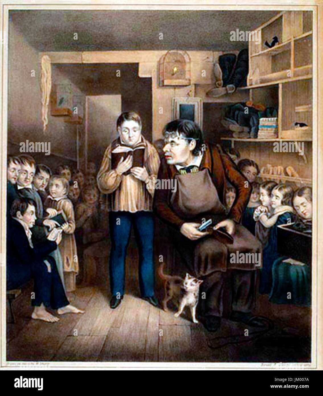 Shoemaker 19th century hi-res stock photography and images - Alamy