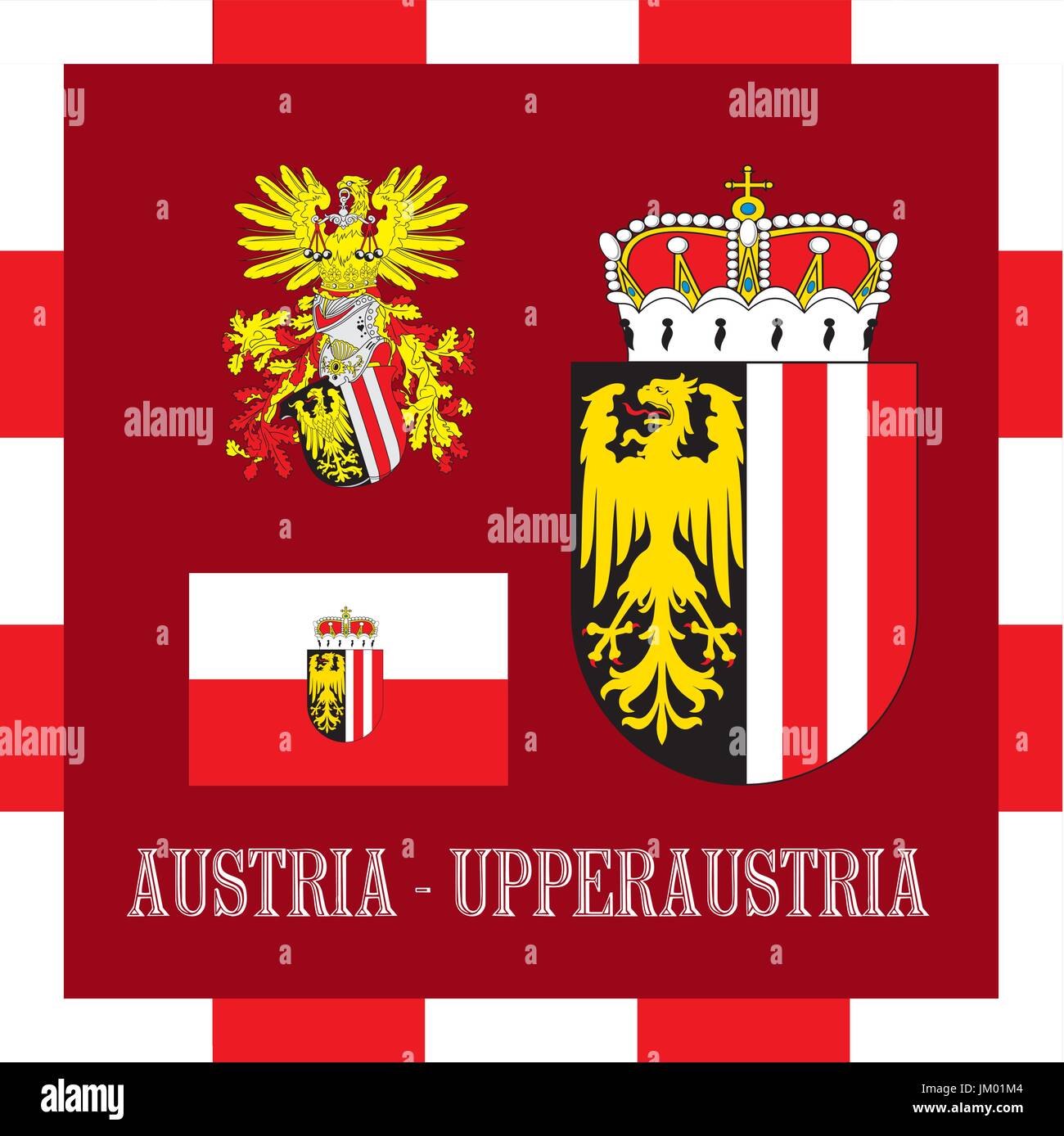 Flag vector nation austria vienna hi-res stock photography and images ...