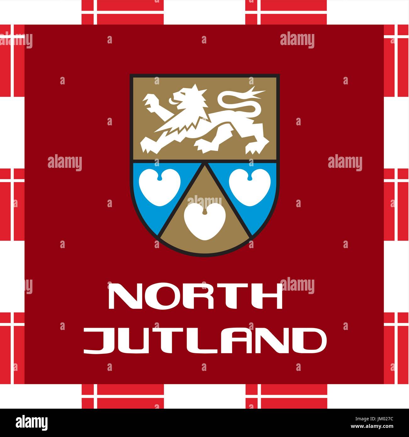 National ensigns of Denmark - North Jutland Stock Vector Image & Art ...
