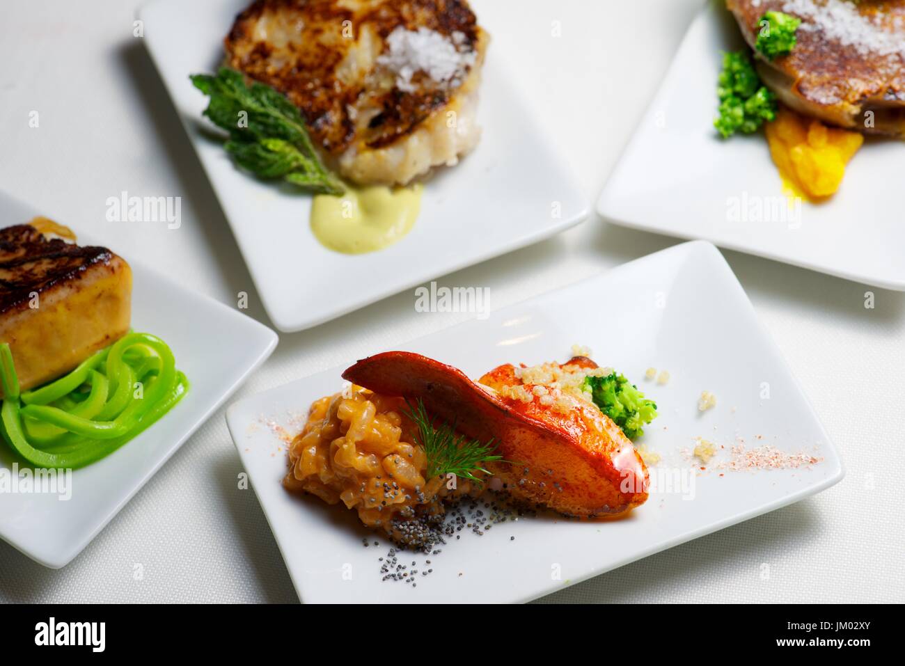 Modern cuisine tapas hi-res stock photography and images - Alamy