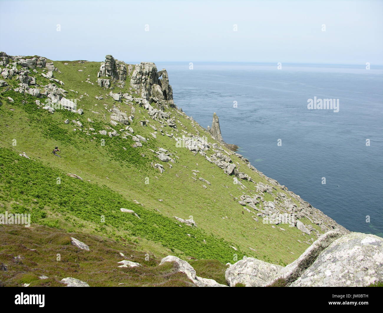 Lundy Island famous for wildlife and stunning scenery in the Bristol ...
