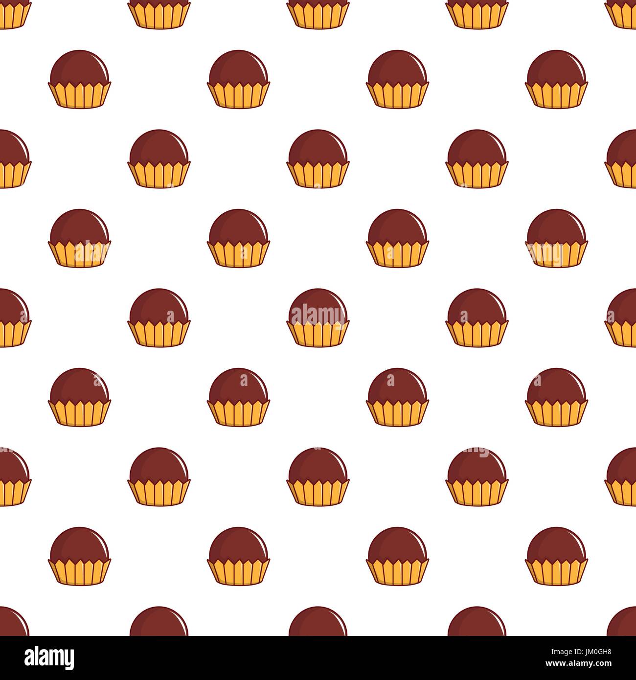 Chocolate muffin pattern Stock Vector Image & Art - Alamy