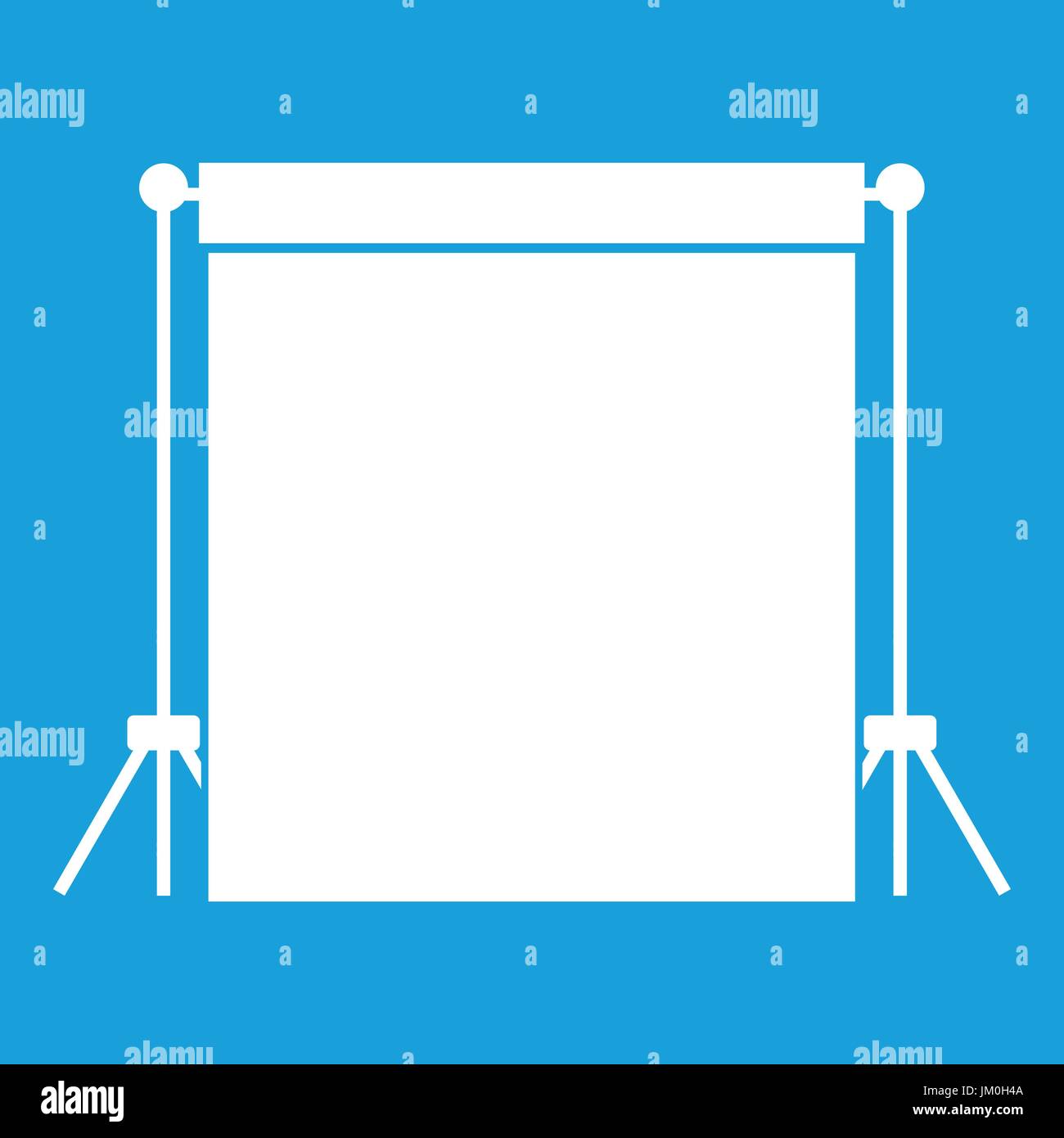 Studio backdrop icon white Stock Vector Image & Art - Alamy