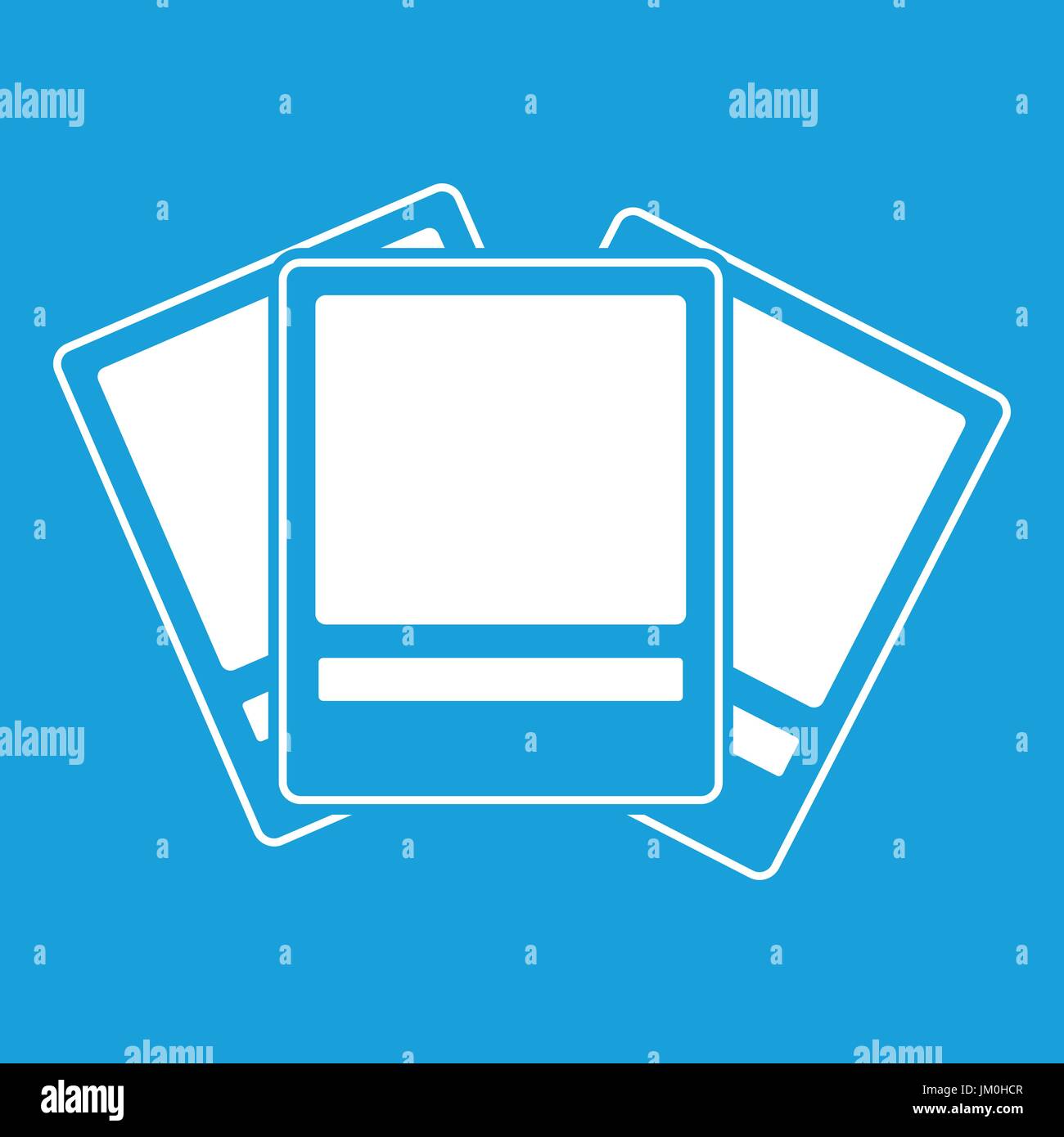 Photos icon white Stock Vector Image & Art - Alamy