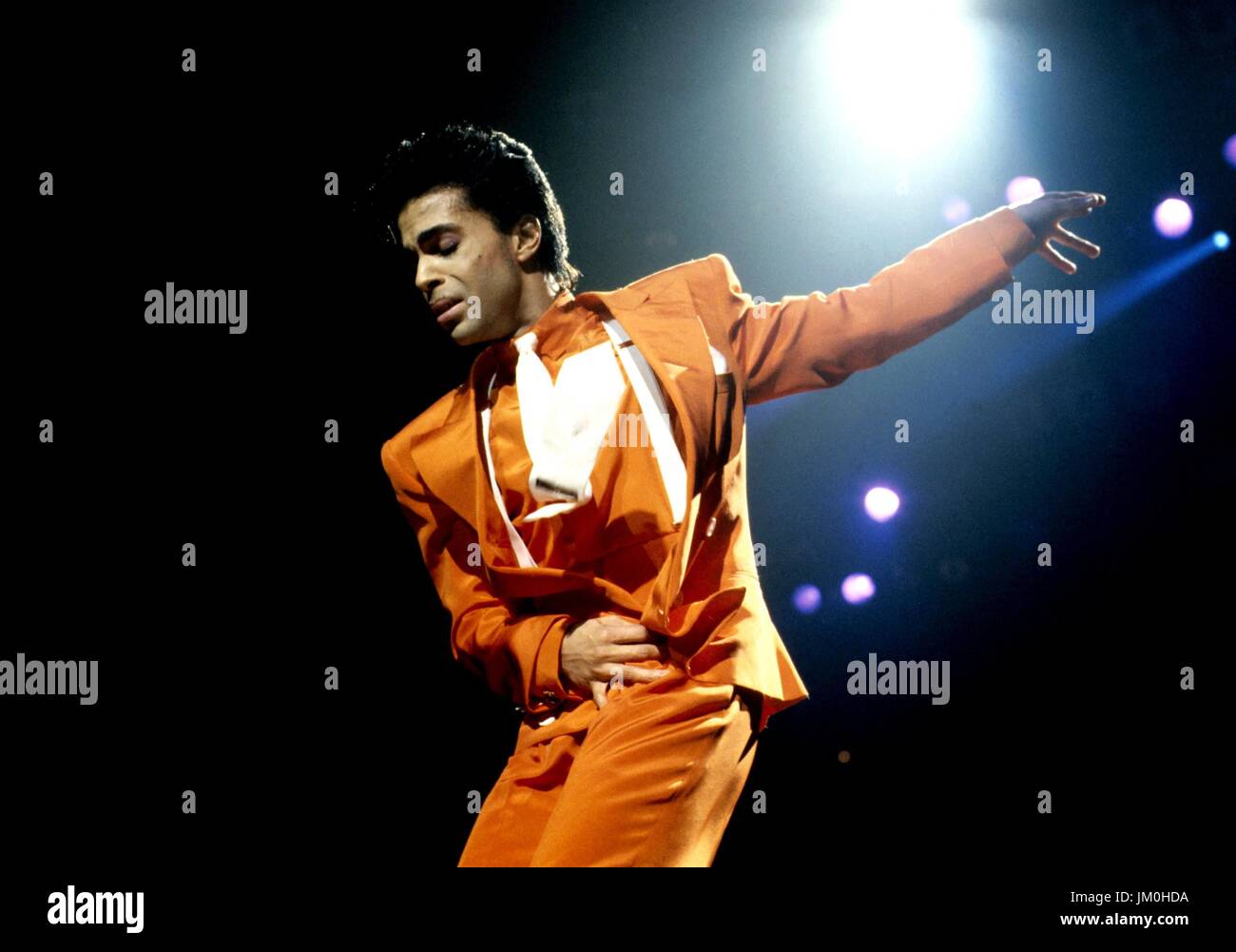 Prince performing live in 1987. © Ross Marino / MediaPunch Credit all ...