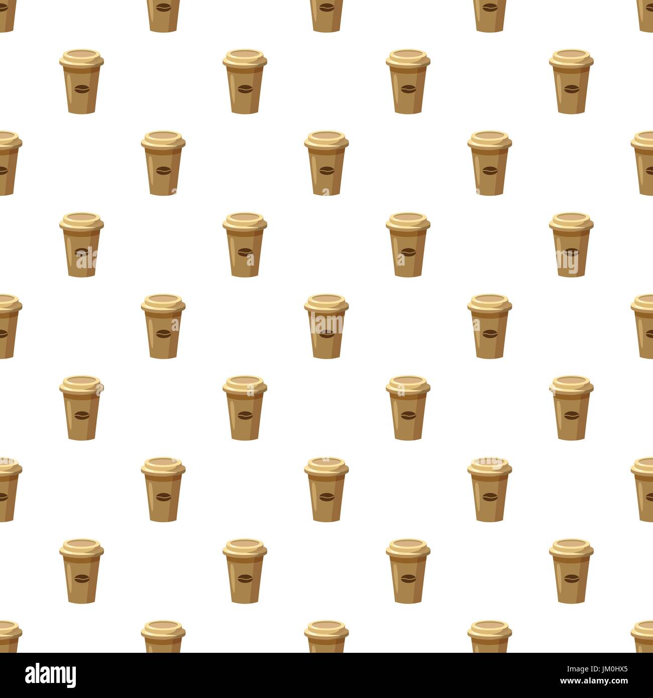 Disposable Coffee Cup Pattern Stock Vector Image And Art Alamy