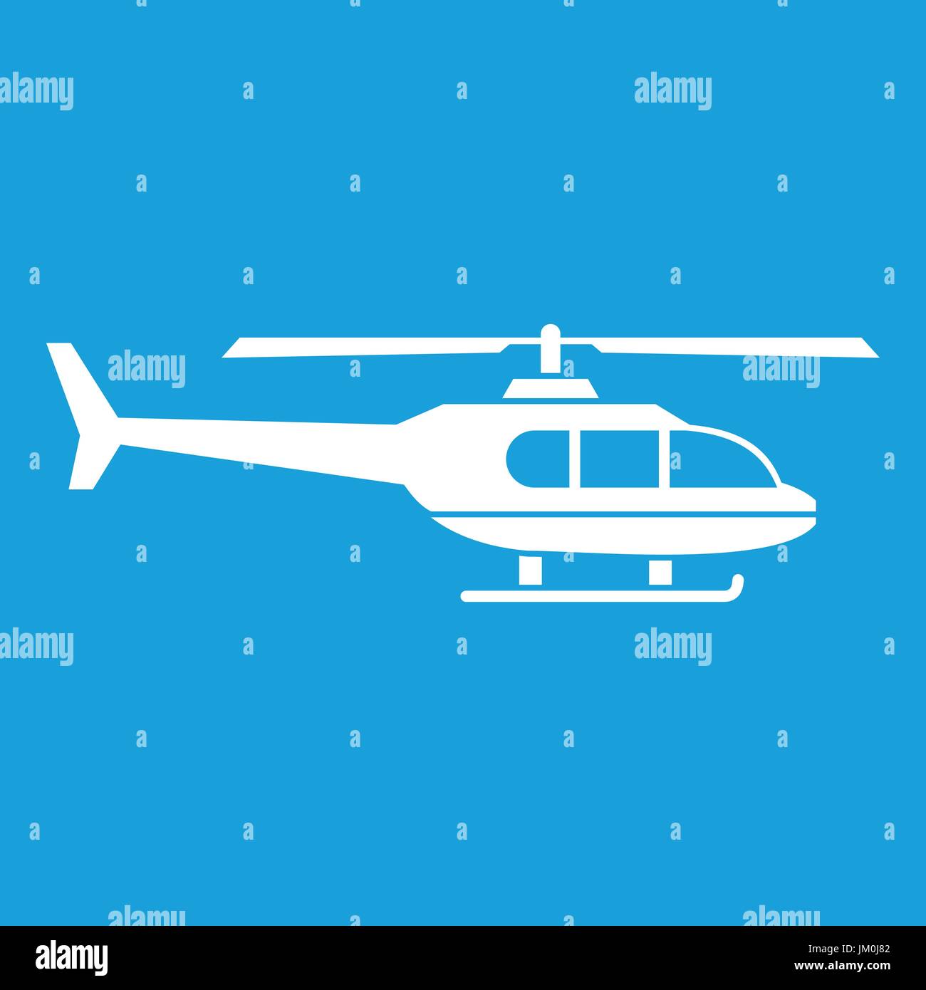 Military helicopter icon white Stock Vector Image & Art - Alamy
