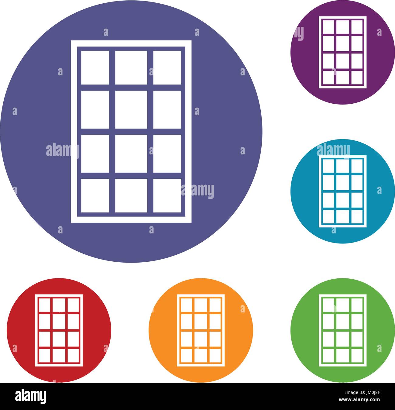 Arched window icons hi-res stock photography and images - Alamy