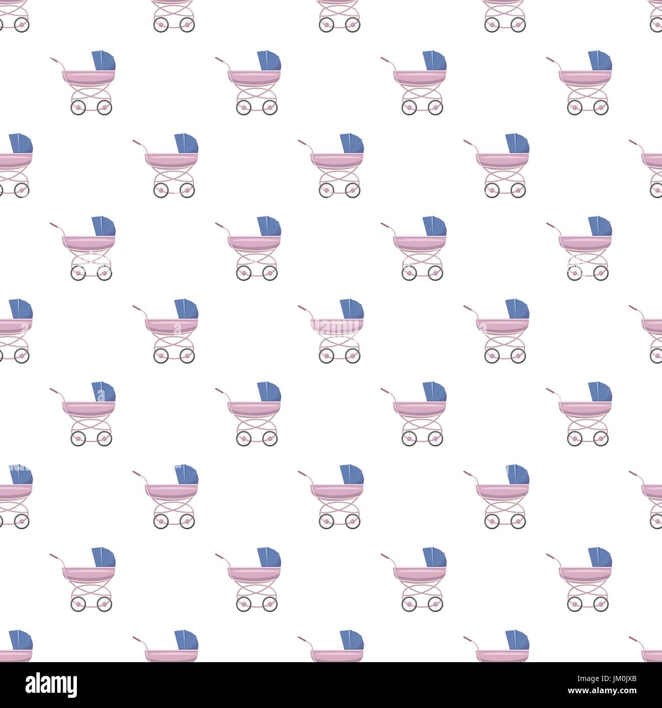 Baby stroller pattern Stock Vector Image & Art - Alamy