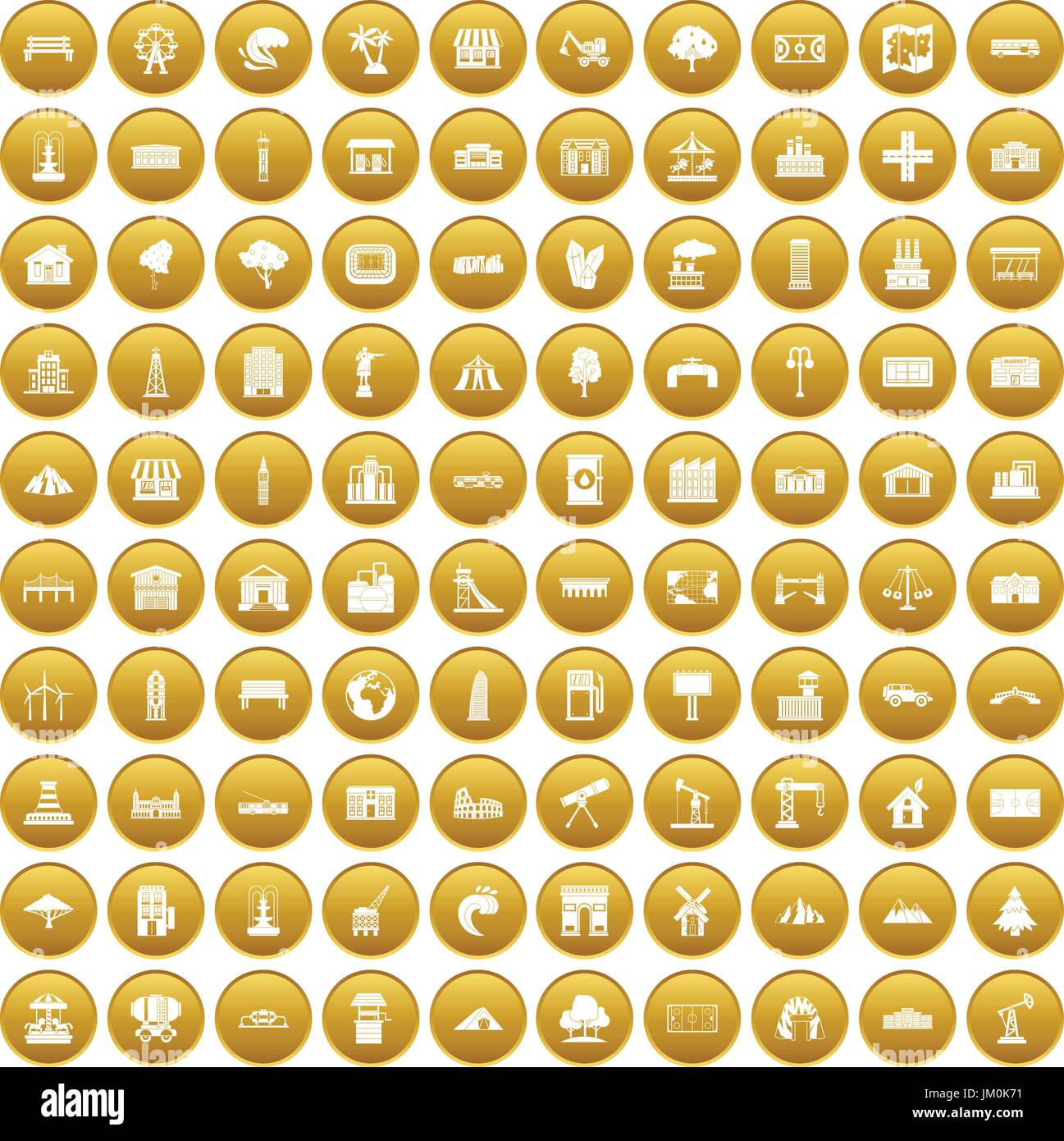 Tower at gold mine Stock Vector Images - Alamy