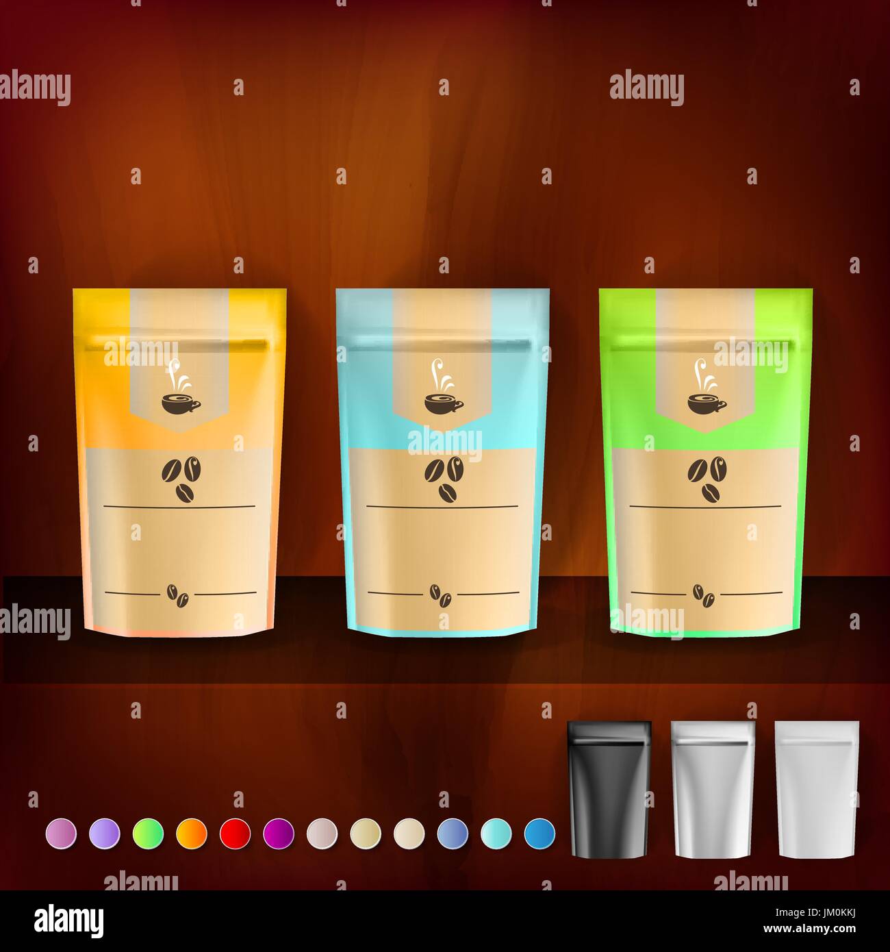Mockup template for branding and product designs. Isolated realistic ...