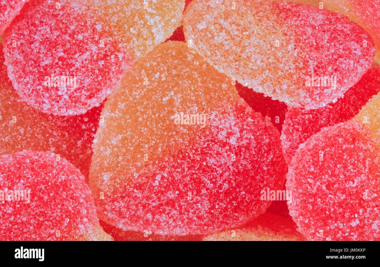 many Multicolor Fruit Jelly Stock Photo - Alamy