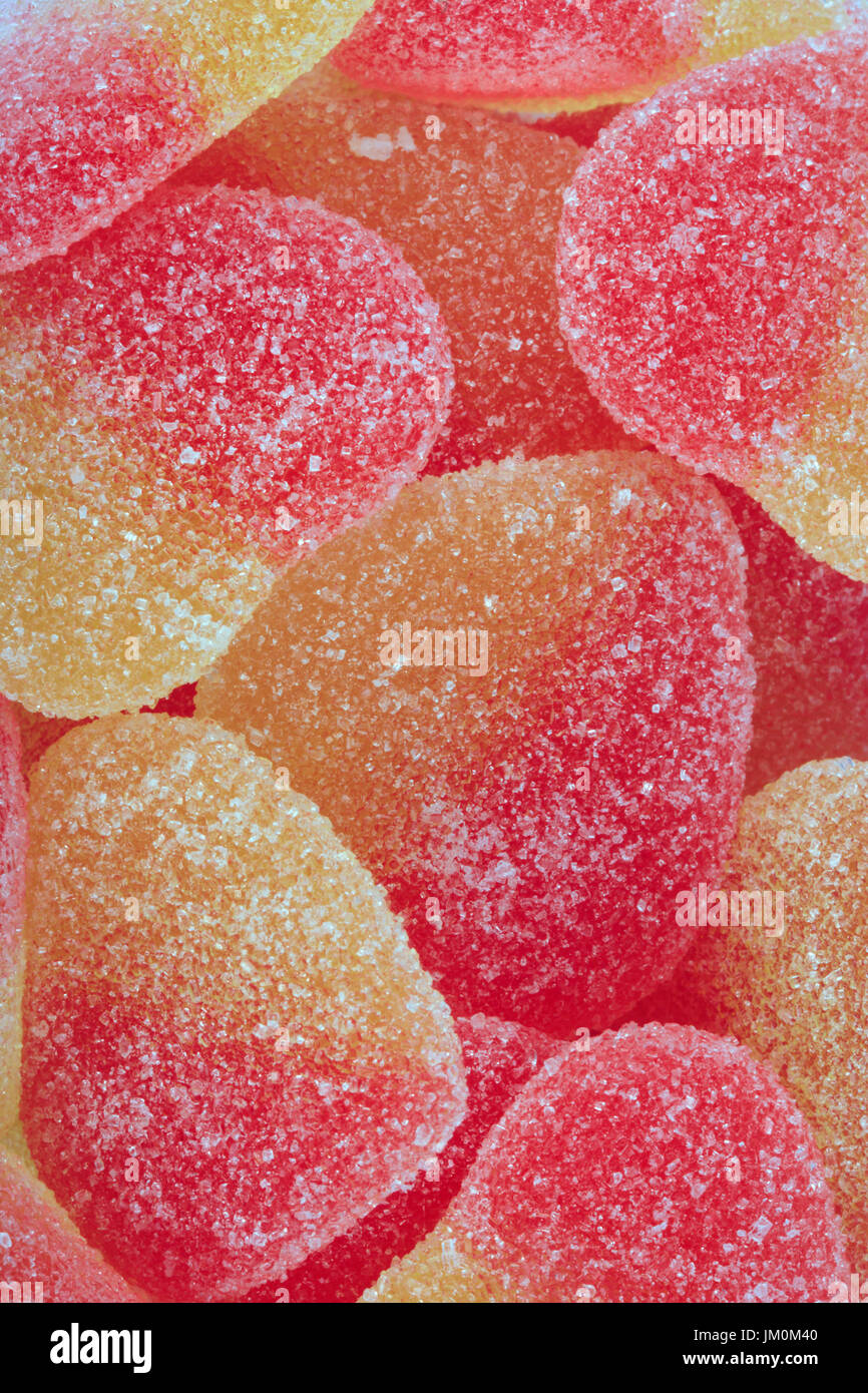 many Multicolor Fruit Jelly Stock Photo - Alamy