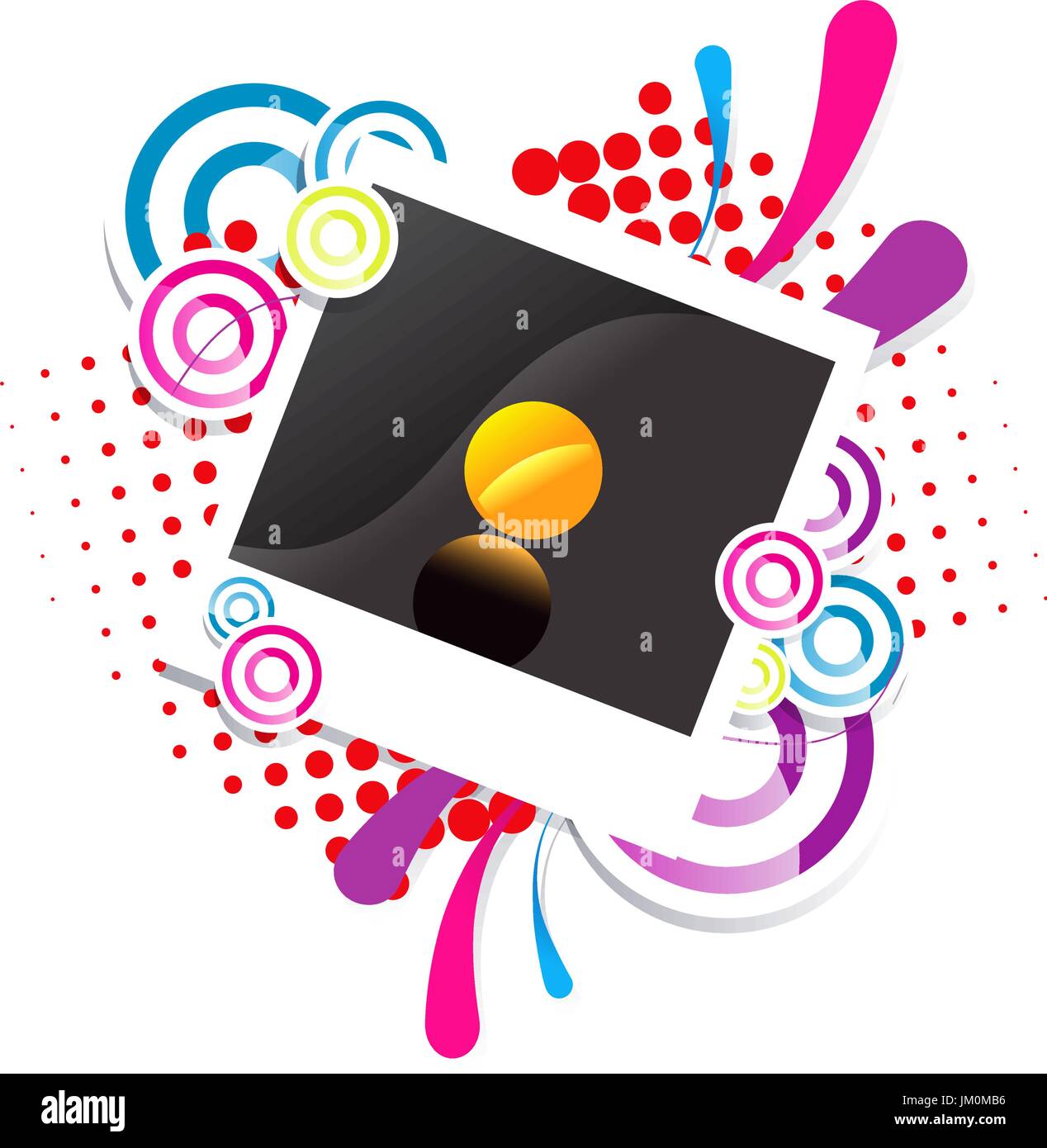 Photo snapshot vector illustration eps 10 Stock Vector Image & Art - Alamy