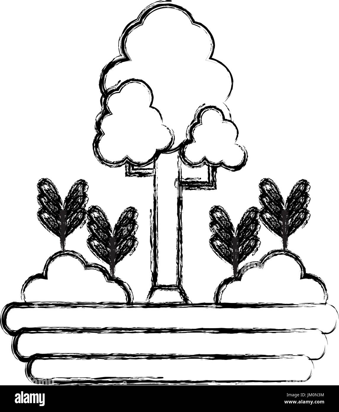 Plants figure Stock Vector Images - Alamy