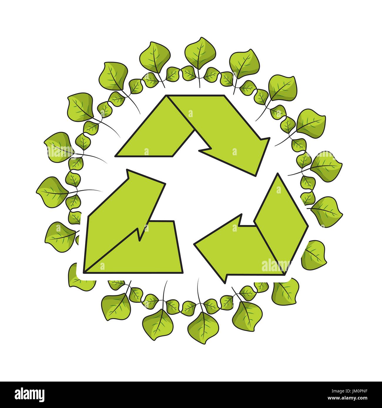 environment symbol to care of earth planet ecology Stock Vector Image ...