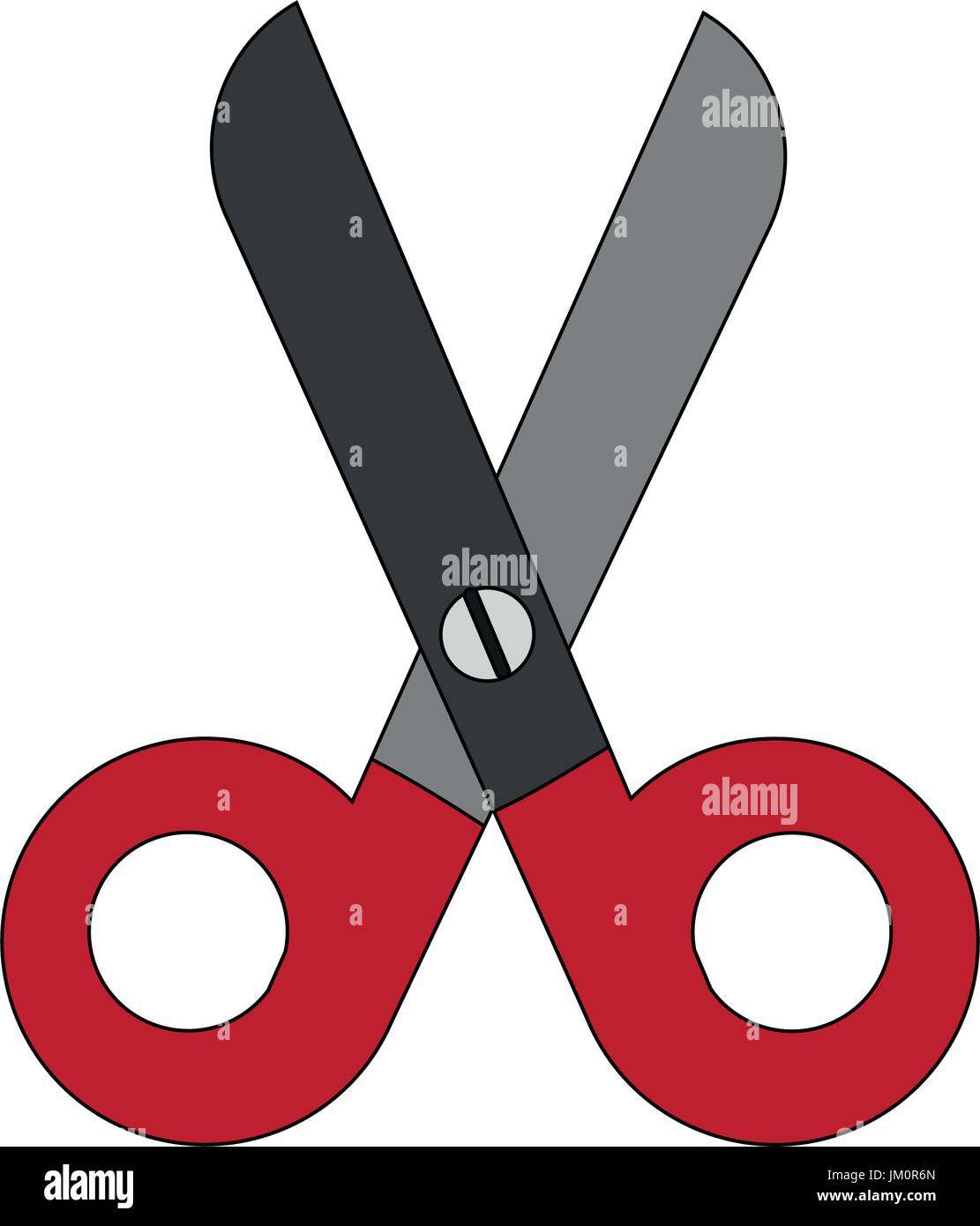 colorful scissors cartoon Stock Vector Image & Art - Alamy