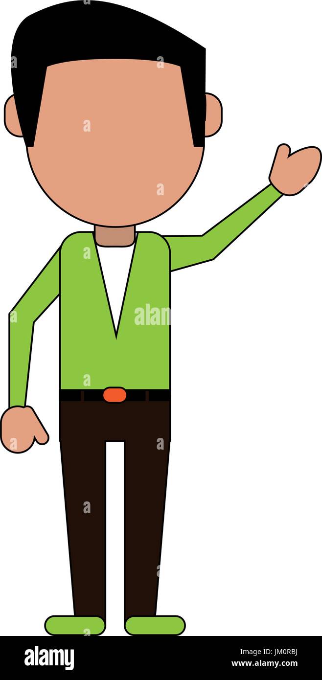 faceless young boy cartoon Stock Vector Image & Art - Alamy