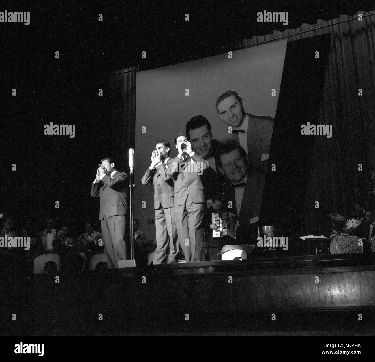 Das Cornel Trio, bestehend aus Peter Cornehlsen, Horst Kraft und ...