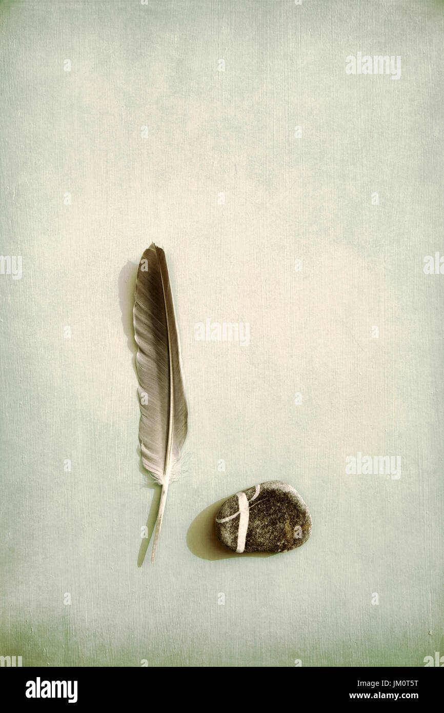 Calm feather hi-res stock photography and images - Alamy