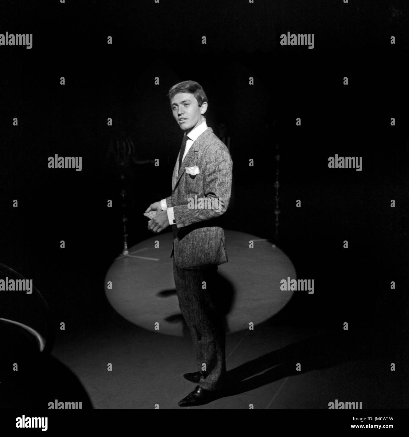 Deutscher Schlagersänger und Schauspieler Rex Gildo, Deutschland 1960er ...