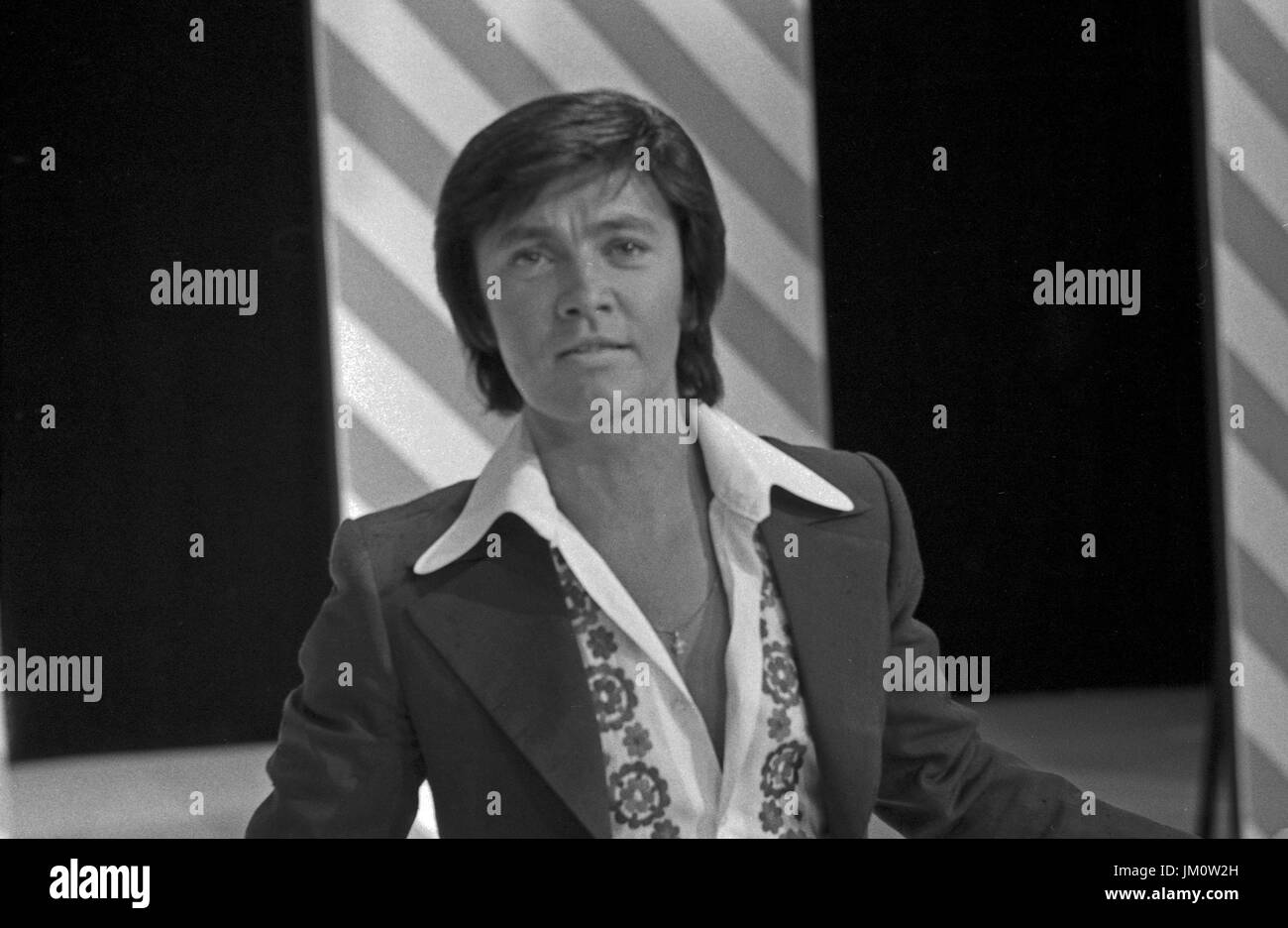 Deutscher Schlagersänger und Schauspieler Rex Gildo, Deutschland 1970er ...