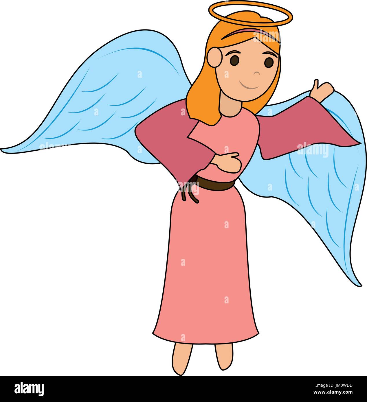 cute angel cartoon Stock Vector Image & Art - Alamy