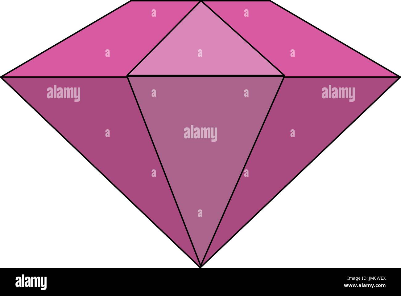 colorful diamond stone cartoon Stock Vector Image & Art - Alamy