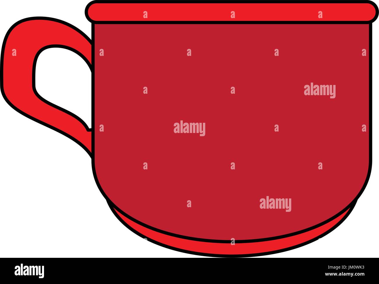 red cup cartoon Stock Vector Image & Art - Alamy