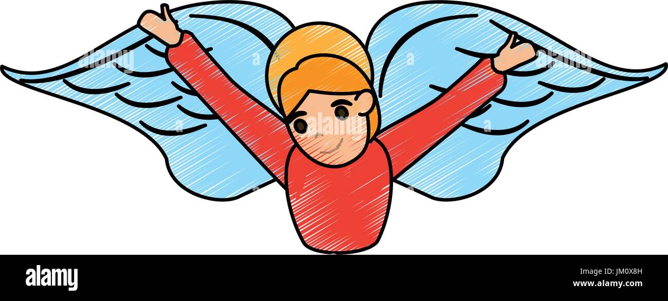 cute angel cartoon Stock Vector Image & Art - Alamy