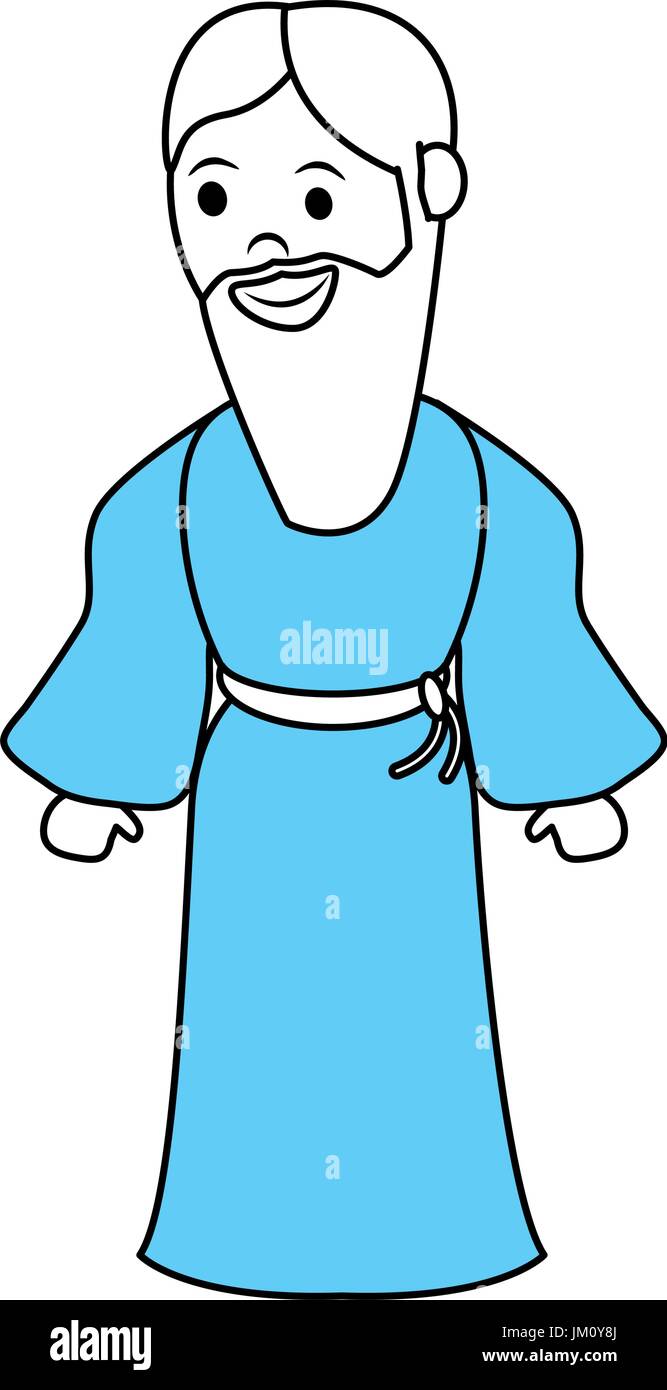 saint joseph cartoon Stock Vector Image & Art - Alamy