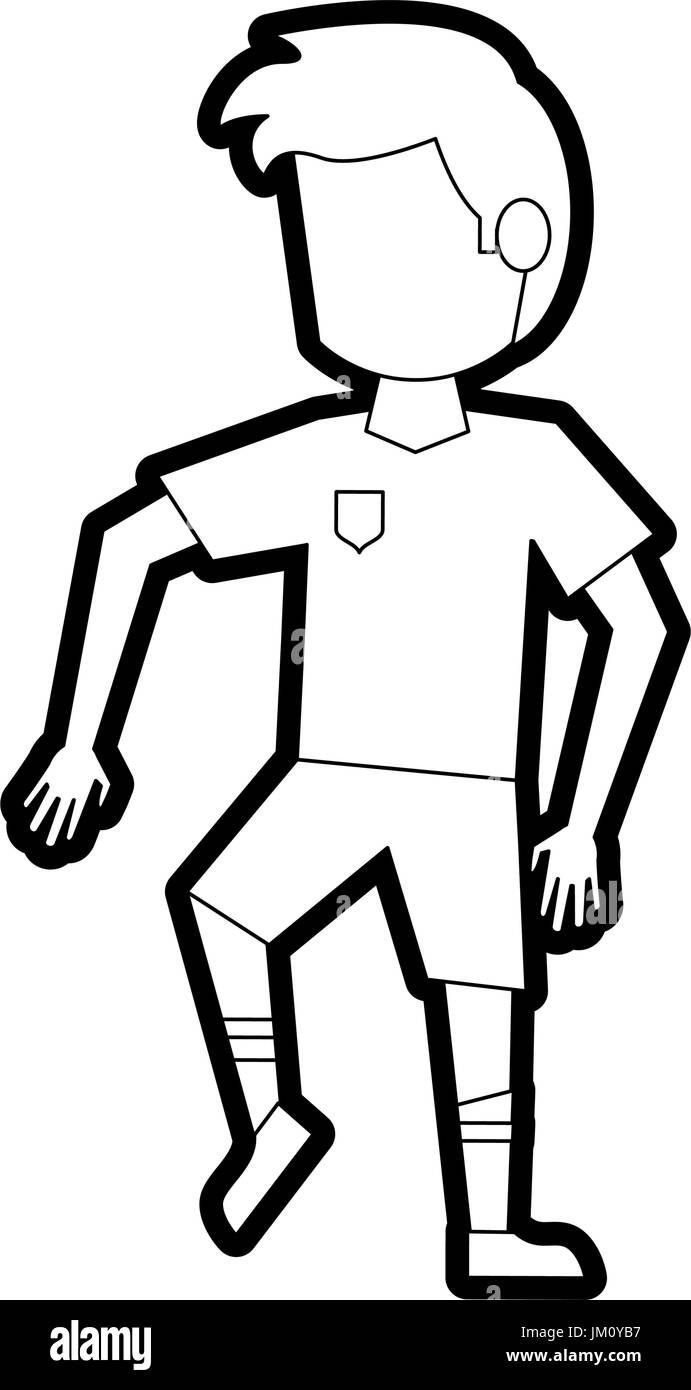 sports man vector illustration Stock Vector Image & Art - Alamy