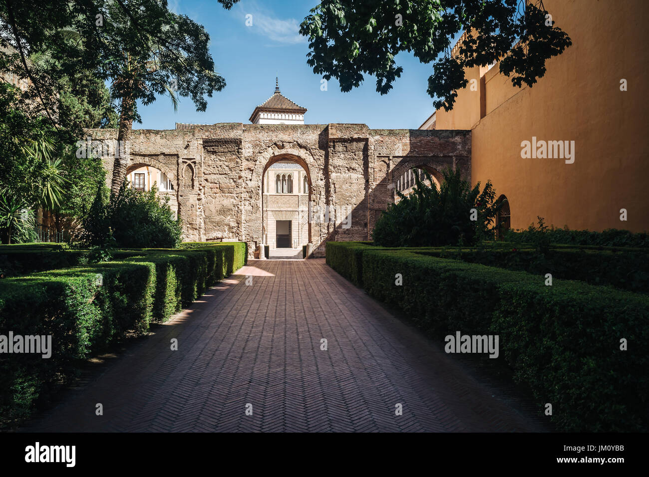 The amazing Royal Palace in Seville, Andalusia, Spain Stock Photo - Alamy