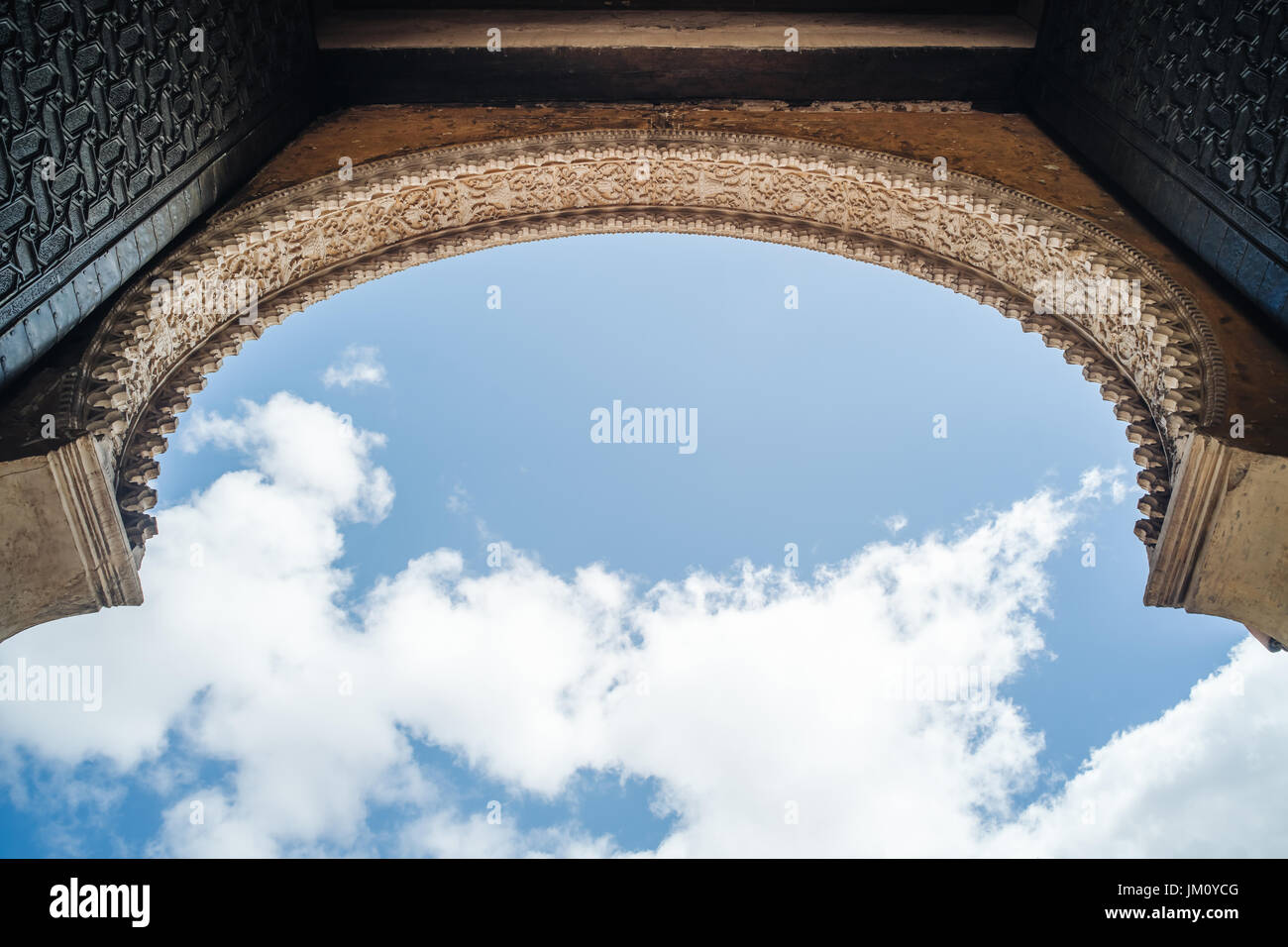 Detail of a wonderful typical moorish architecture Stock Photo - Alamy