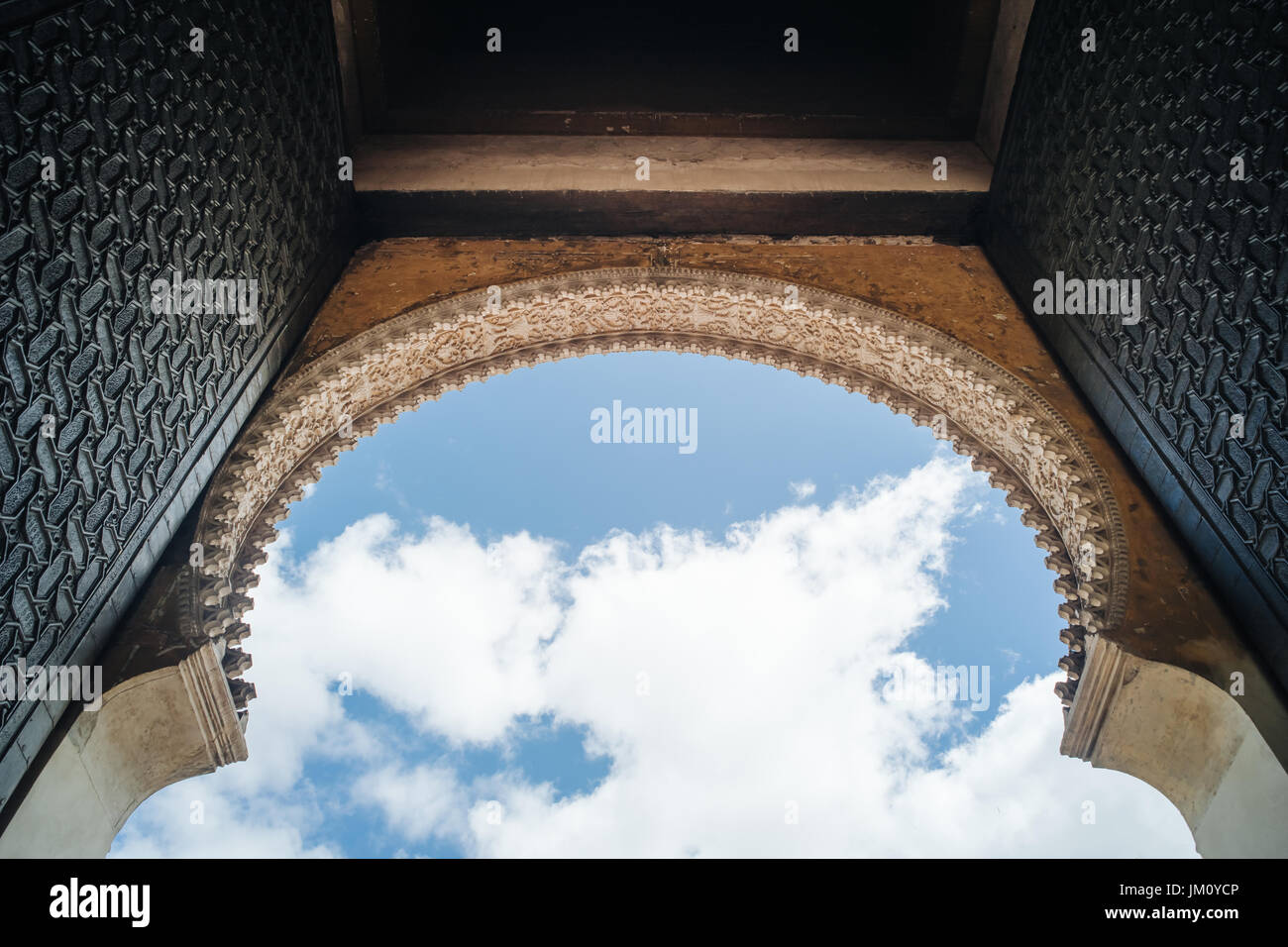 Detail of a wonderful typical moorish architecture Stock Photo - Alamy