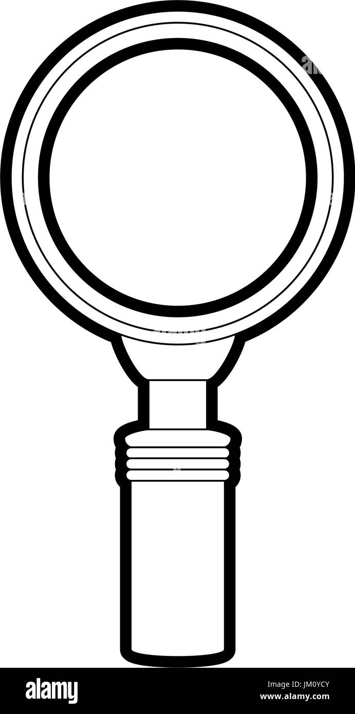 magnifying glass vector illustration Stock Vector Image & Art - Alamy