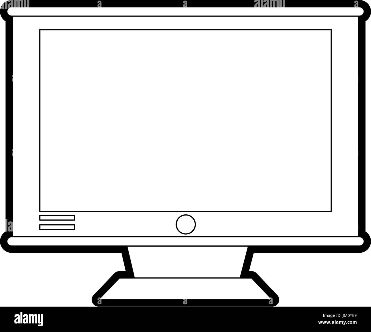 screen vector illustration Stock Vector Image & Art - Alamy