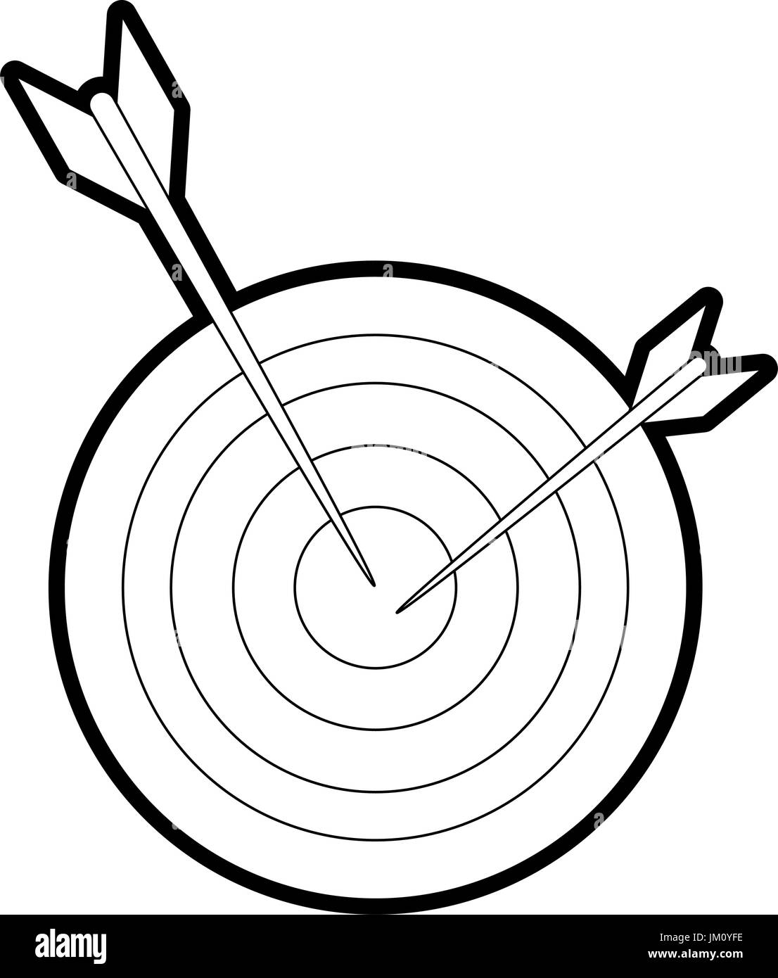 target vector illustration Stock Vector Image & Art - Alamy