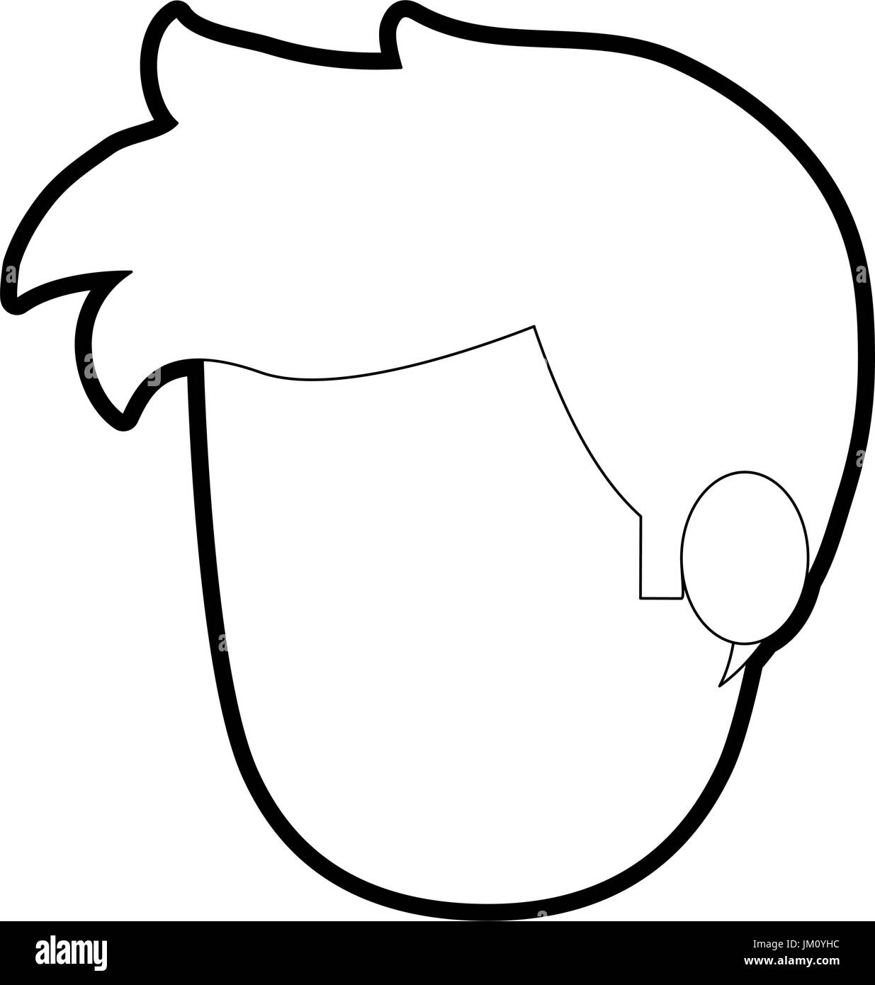 man head vector illustration Stock Vector Image & Art - Alamy